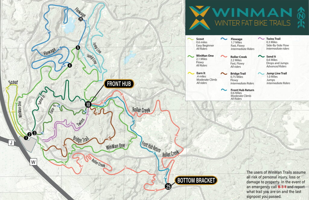Fat Tire Bike Trails - WinMan Trails