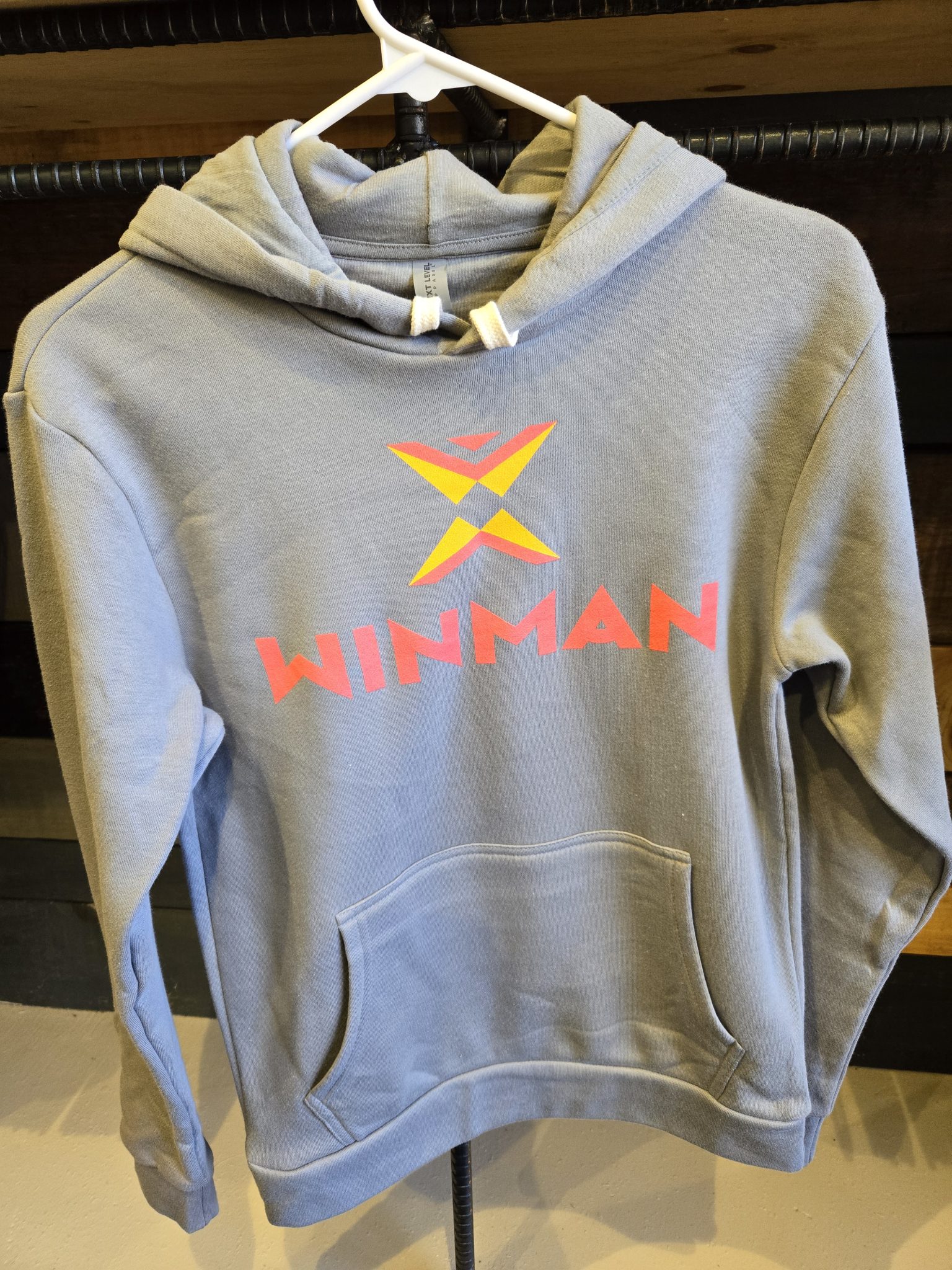 Hooded Sweatshirt with WinMan Logo - WinMan Trails