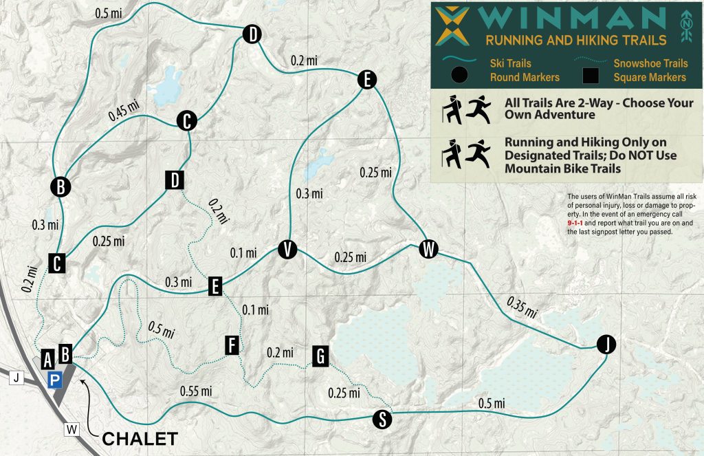 Hiking Trails - WinMan Trails - Manitowish Waters, Wisconsin
